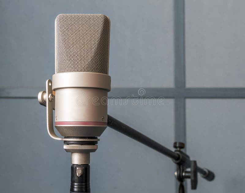 Studio microphone stock photo. Image of microphone, popular - 64304968