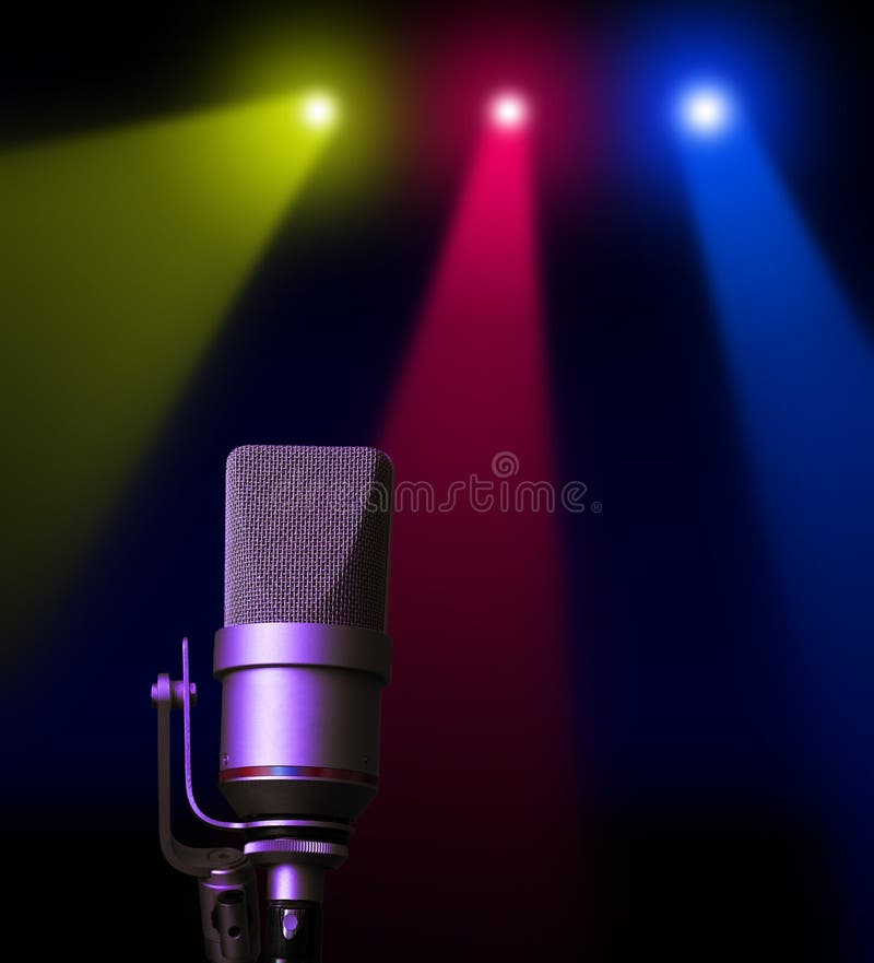Silver-colored Microphone Picture. Image: 109908833