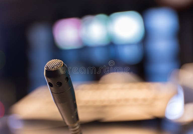 Studio microphone stock image. Image of concert, microphone - 60882433