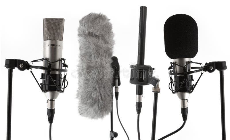 Studio Mic stock photo. Image of studio, entertainment - 10407132