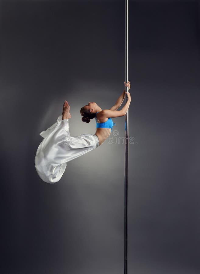 Petite Woman Dancing Pylon Studio Photos - Free & Royalty-Free Stock ...