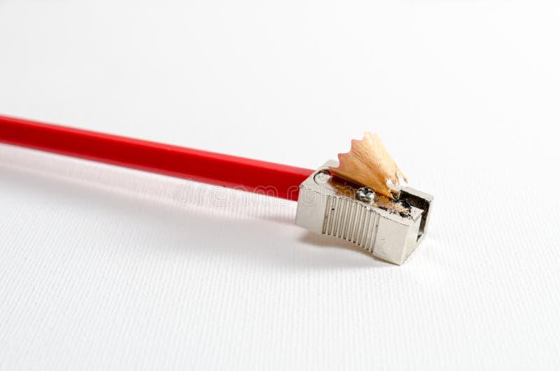 A Studio Photograph of a Pencil Being Sharpened Stock Photo - Image of ...