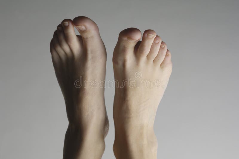 Studio Photography of a Woman S Feet Stock Image - Image of build, gray ...