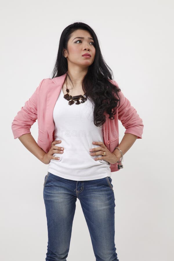 Studio portrait stock photo. Image of person, isolated - 85159652