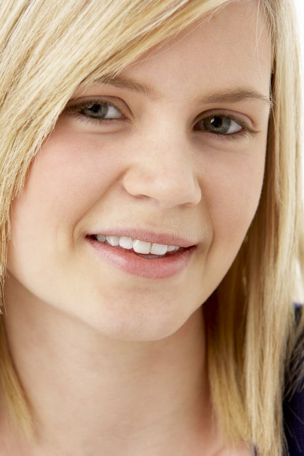 Studio Portrait of Smiling Teenage Girl Stock Photo - Image of year ... Studio Portrait of Smiling Teenage Girl Stock Photo - Image of year ...