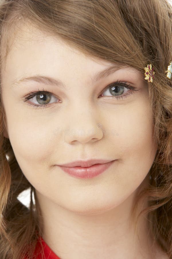 Studio Portrait of Smiling Teenage Girl Stock Image - Image of fifteen ... Studio Portrait of Smiling Teenage Girl Stock Image - Image of fifteen ...