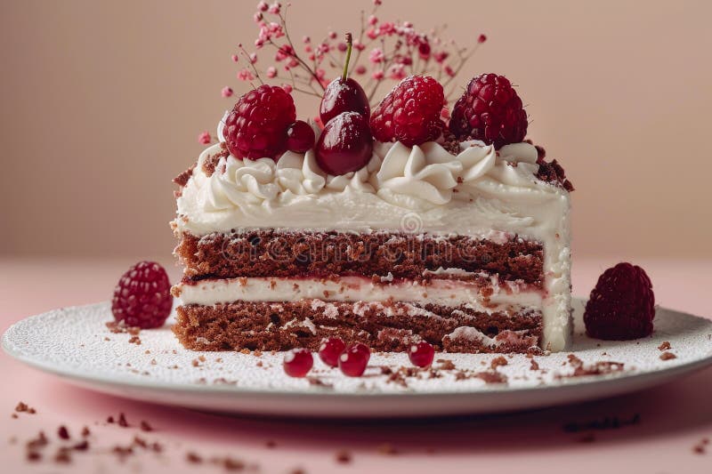 Studio Product Shoot, Macro Photo Minimalist Cake. Stock Photo - Image ...