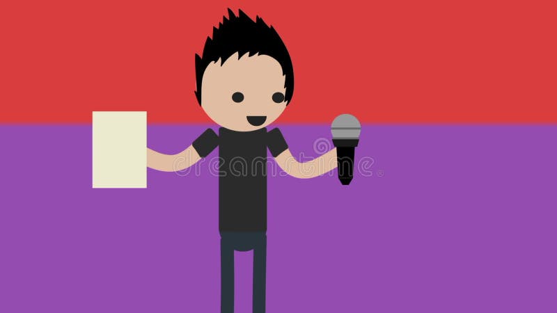 Acting and Dancing Animation. Computer Animation Stock Footage - Video ...