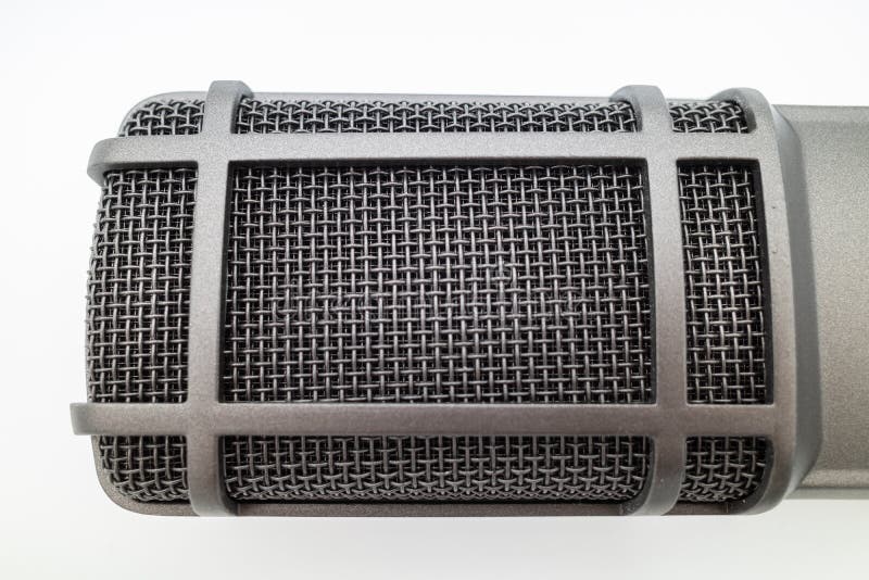 Studio ribbon microphone stock photo. Image of professional - 269066880