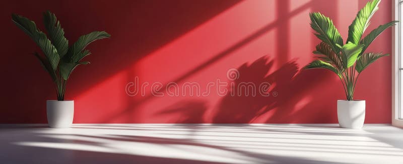 A Studio Room is Equipped with a 3D Red LED Light Panel in the ...