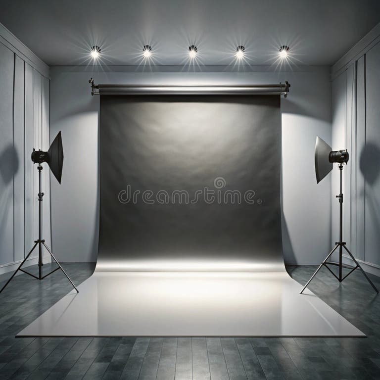 Studio Room Gradient Background. Abstract Black White Gradient ...