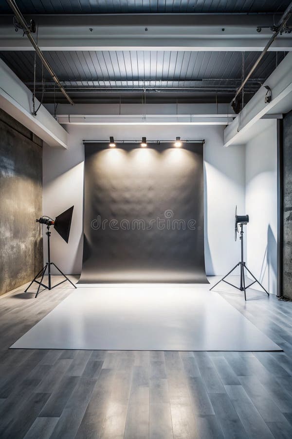 Studio Room Gradient Background. Abstract Black White Gradient ...