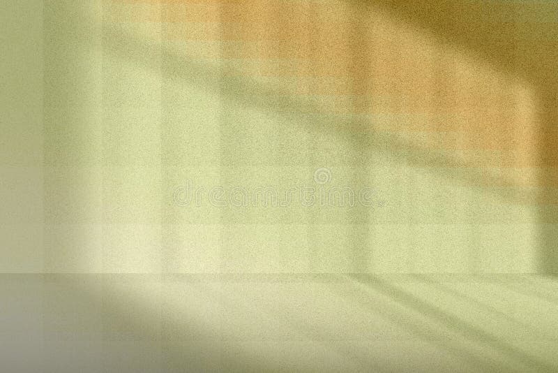 Studio Room with Windows Shadow on Wall, Vivid Blurred Colorful ...