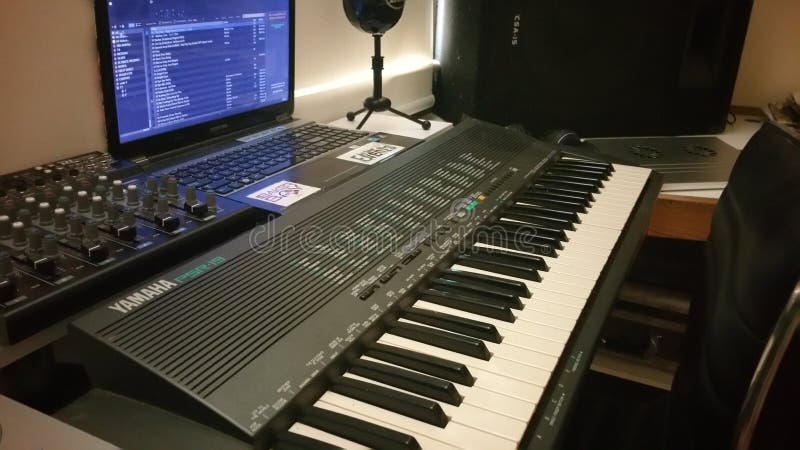 Studio set up editorial photography. Image of synthesizer - 53369922