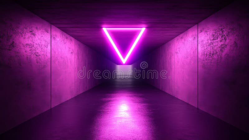 A Studio Setting Features a Dark, Reflective Surface with an Arrow ...