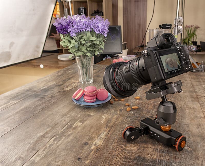 Camera slider track stock image. Image of equipment - 154684657