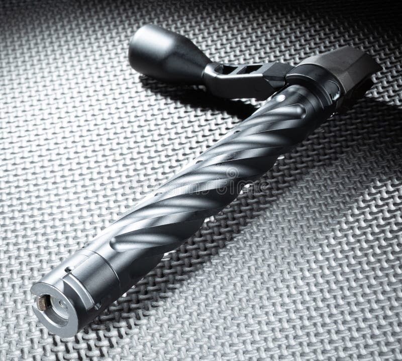 Rifle Bolt Removed from the Gun for Cleaning Stock Image - Image of ...