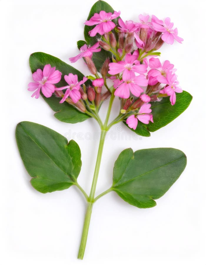 Common Centaury or Centaurium Erythraea Plant in Zurich in Switzerland ...