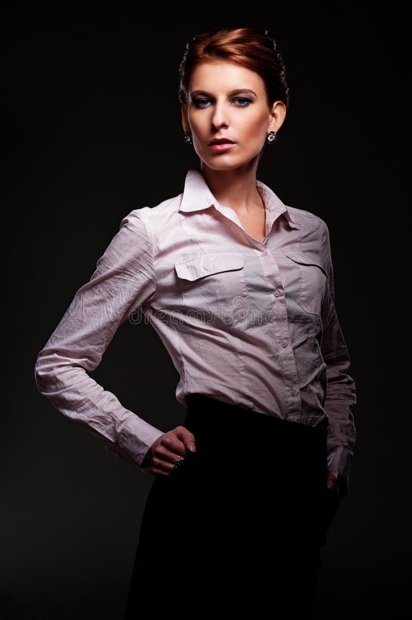 Graceful young woman stock photo. Image of happy, beauty - 13341960