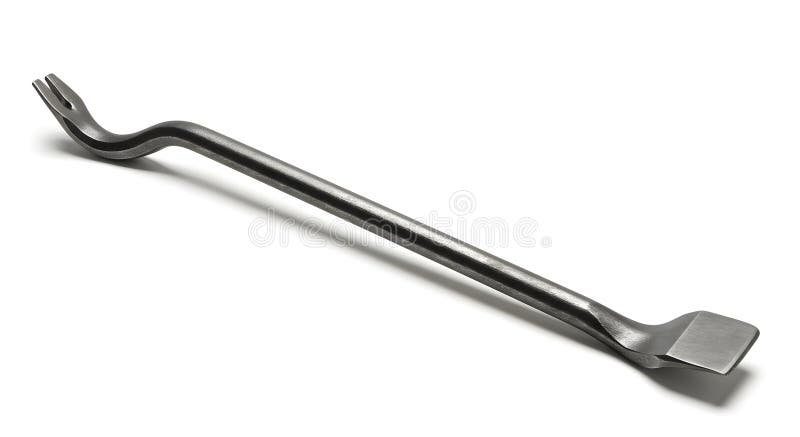 Metal Pry Bar Tool stock illustration. Illustration of still - 371230344