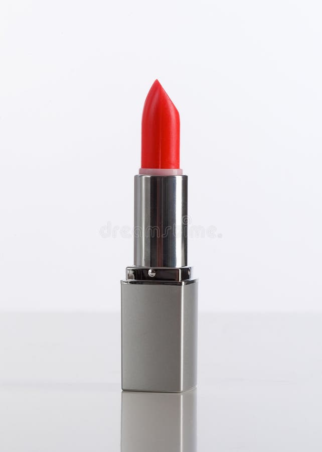 Studio Shot of a Lipstick Isolated on White Stock Image - Image of ...