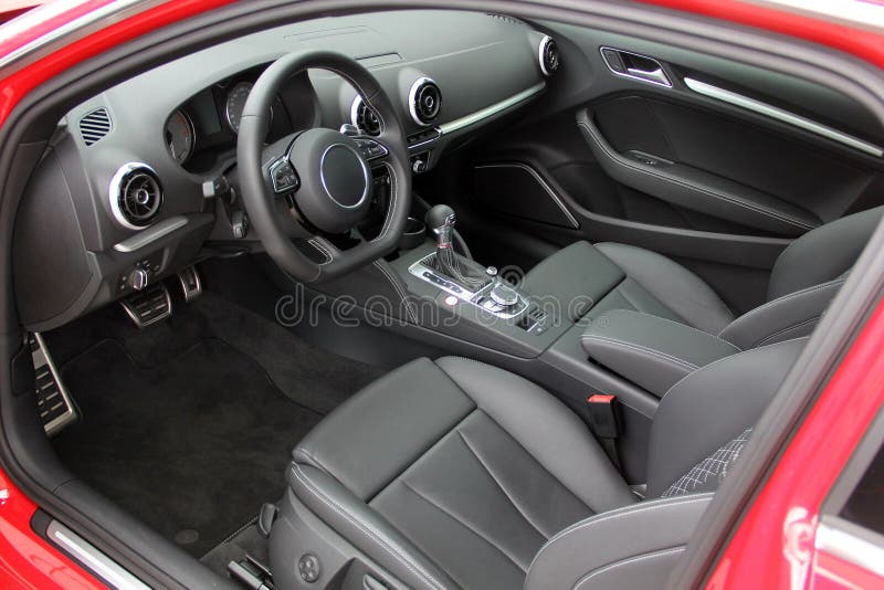 Interior of a modern car stock photo. Image of design - 151024872