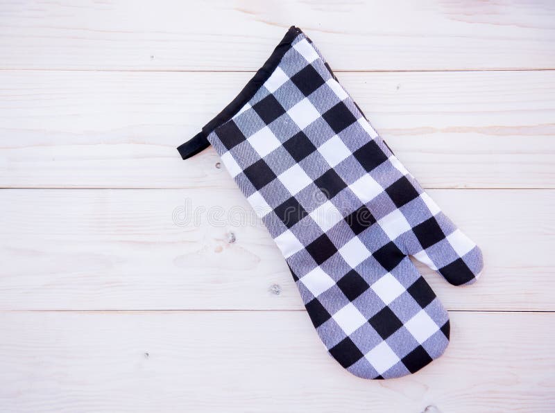 Studio Shot of the Red Kitchen Gauntlet. Stock Photo - Image of kitchen ...