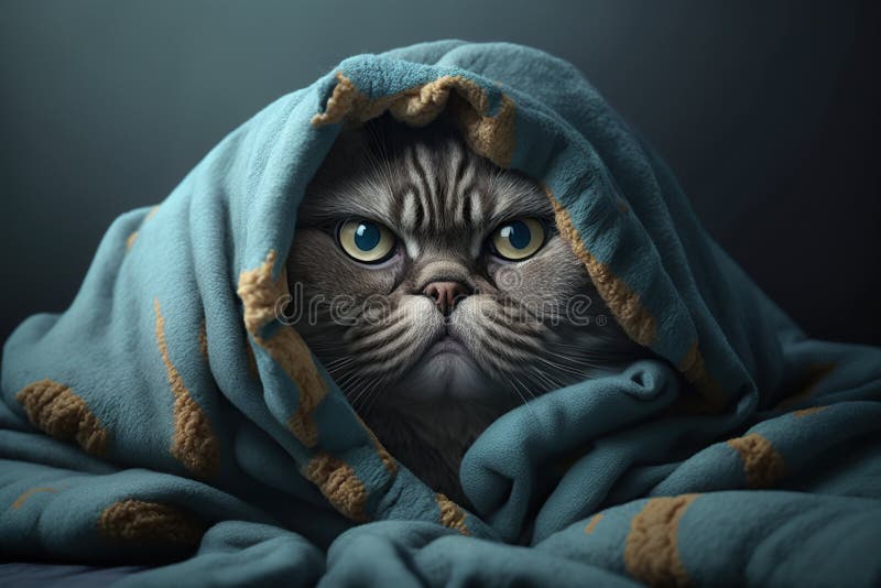 Sad Cat Alone Stock Illustrations – 459 Sad Cat Alone Stock ...
