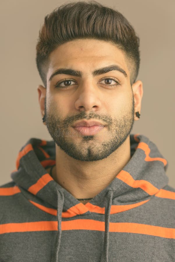 Portrait Shot of Young Handsome Indian Man Stock Image - Image of face ... Portrait Shot of Young Handsome Indian Man Stock Image - Image of face ...