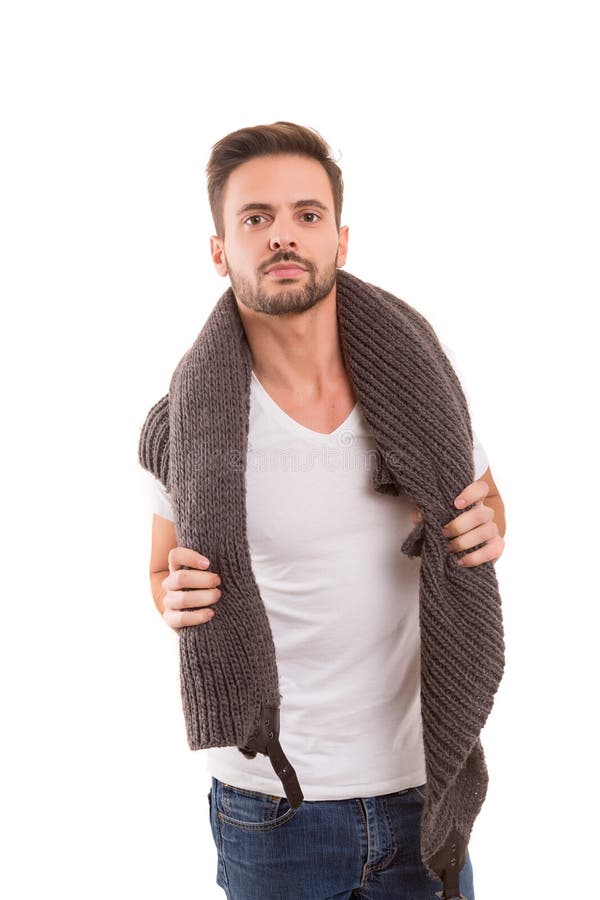 Studio shot of a young man stock image. Image of businessman - 65489105