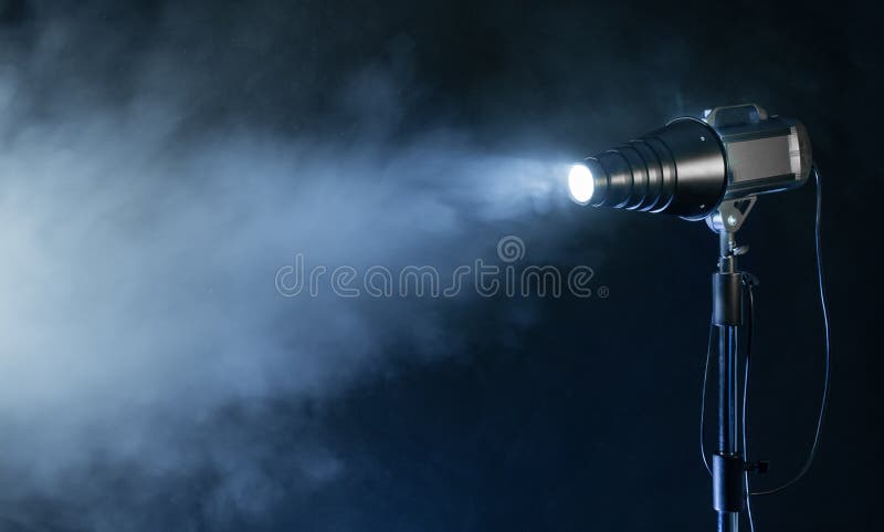 Studio Spot Light stock photo. Image of spot, studio, flash - 5275640