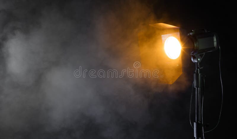 Studio Spot Light stock photo. Image of spot, studio, flash - 5275640