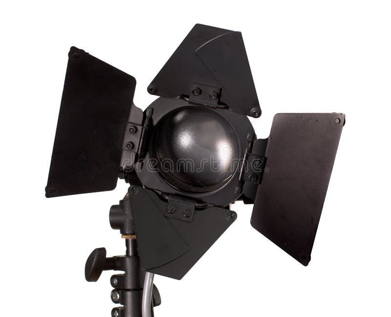 Studio Spotlight or Stage Light Stock Image - Image of industry, movie ...