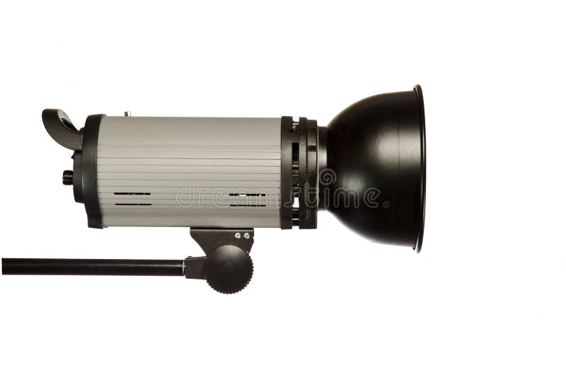 Studio strobe stock photo. Image of bulb, equipment, indoors - 24245798