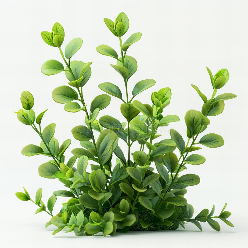 Studio Style , Tiny Plant, Hyper Realistic , Isolated on White ...