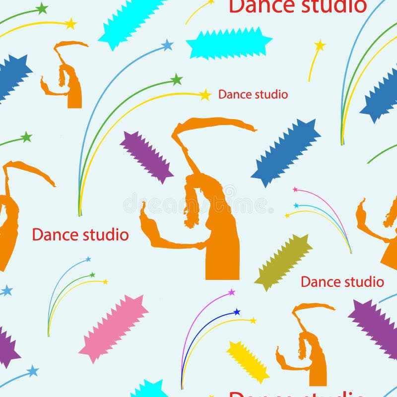 Studio stock illustration. Illustration of ballet, star - 220647957