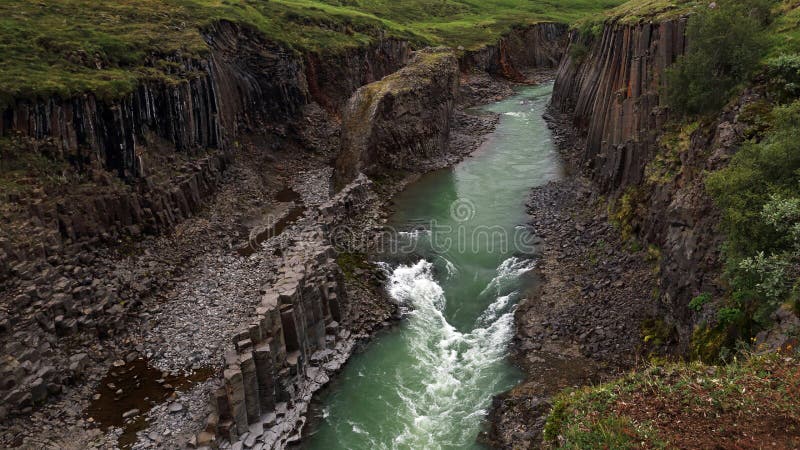 Basalt Columns of Studlagil Canyon, Iceland Stock Photo - Image of ... Basalt Columns of Studlagil Canyon, Iceland Stock Photo - Image of ...