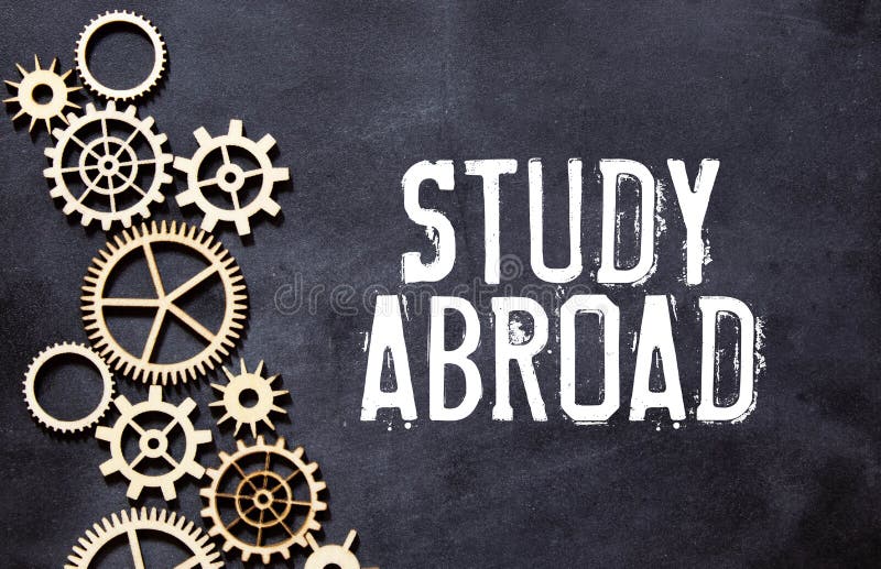 STUDY ABROAD Business Team Hands at Work with Financial Reports and a ...