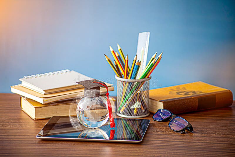 Study Abroad Education in Global Ideas: Graduated Cap on Top Global ...