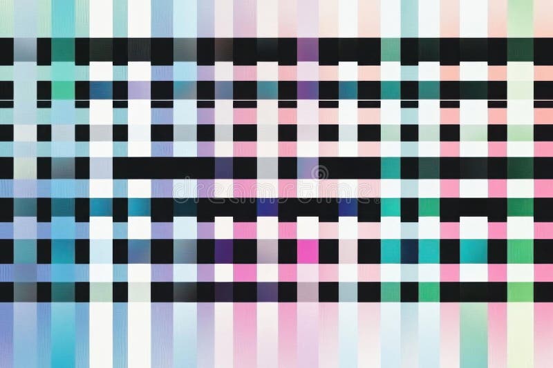 Study Abstract Geometric Designs with Pastel Shades To Create Digital ...