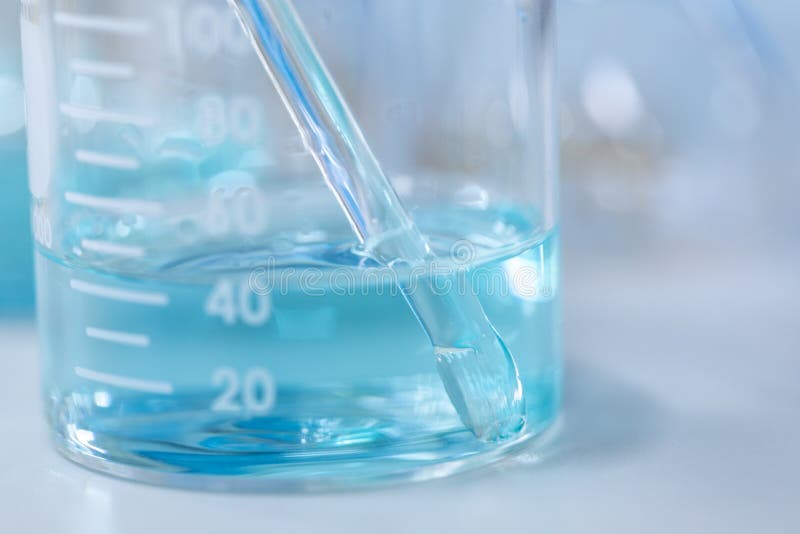 Analysis Chemical Composition in Laboratory. Stock Image - Image of ...
