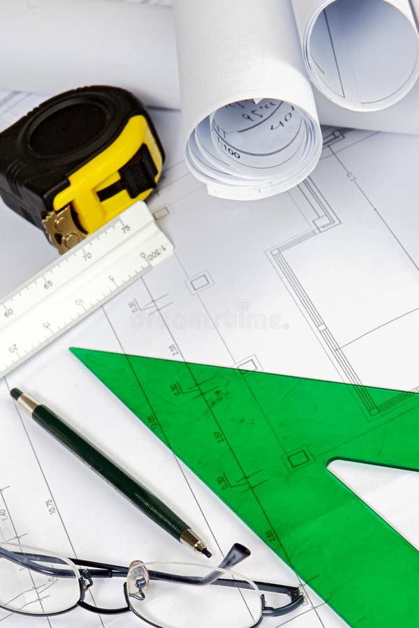 Study architecture stock photo. Image of drafting, finances - 6656270