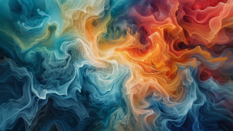 A Study in the Art of Turbulence As Interconnected Vortices Create a ...