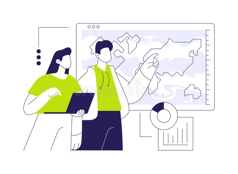 Study the Atmosphere Motions Abstract Concept Vector Illustration ...