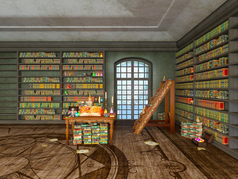 Fantasy Study Room Stock Illustrations – 263 Fantasy Study Room Stock ...