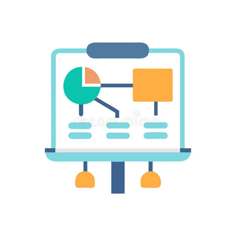 Study Diagram Icon for Visual Learning Stock Vector - Illustration of ...