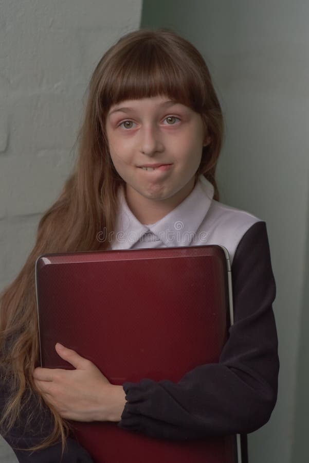 Study Digital Technologies.Child Carry Laptop for Lesson. Digital ...