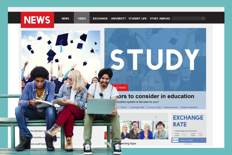 Study Education Knowledge Wisdom Studying Concept Stock Image - Image ...