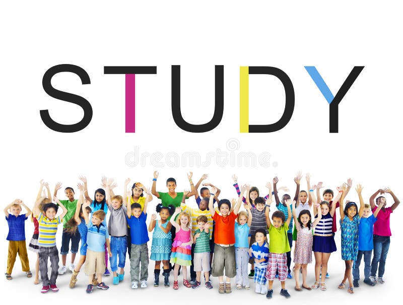 Study Education Knowledge Wisdom Studying Concept Stock Image - Image ...