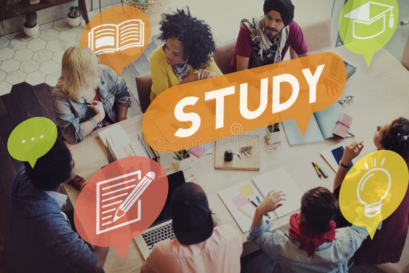 Study Education Learning Improvement Insight Concept Stock Photo ...